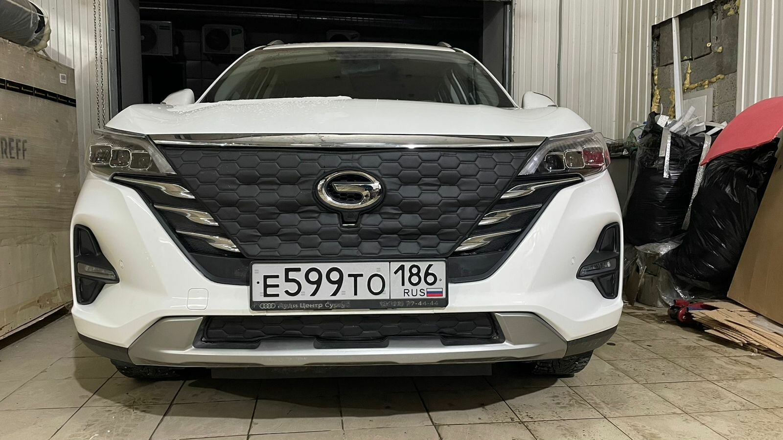 Утеплитель радиатора и бампера GAC GS5 2020 н. в. I Камера