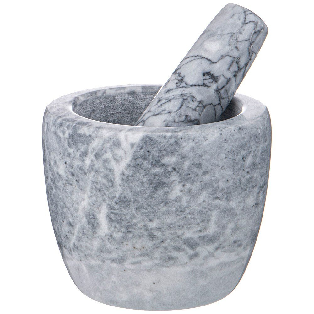 Ступка agness с пестиком D=12 см H=10 см