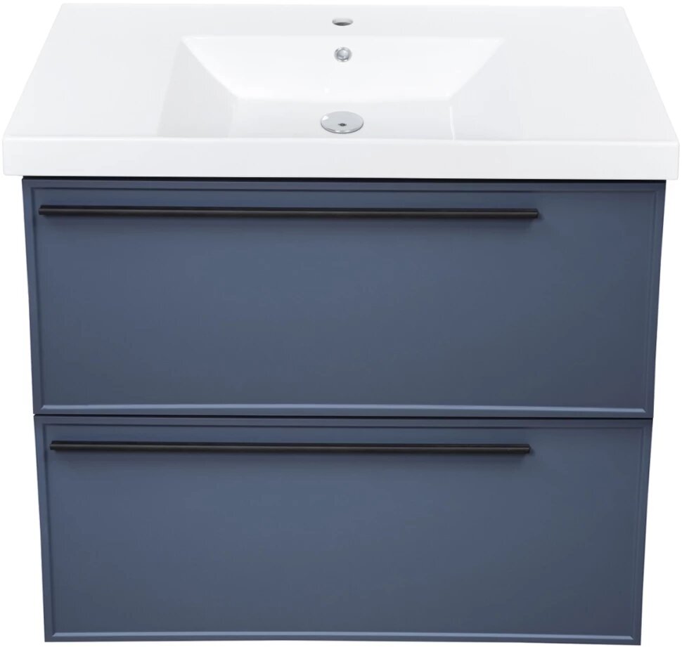 Тумба синий матовый 97,6 см La Fenice Elba Twin FNC-01-ELB-BG-100-2