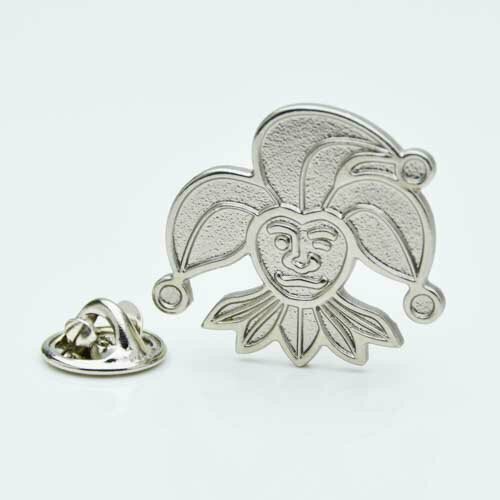 Хоккейный значок Йокерит (Хельсинки, Финляндия) "Эмблема серебро"