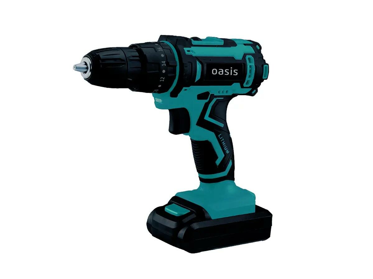 Дрель-шуруповерт аккумуляторная Oasis ASU-24S, 24 В Li-ion 2х2 Ач