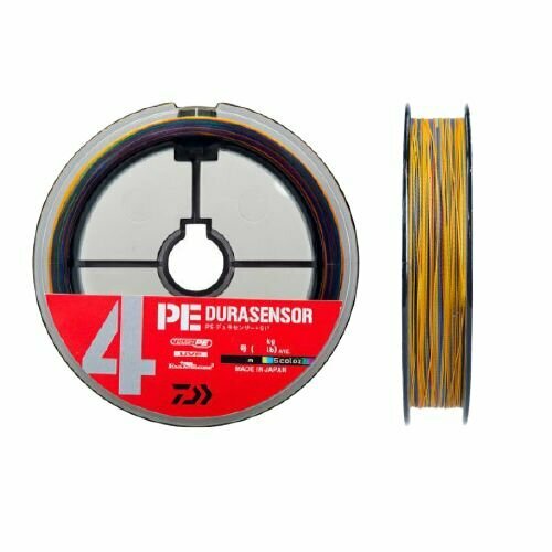 Шнур PE Daiwa PE Durasensor 4 5C 200-1.5 24Lb