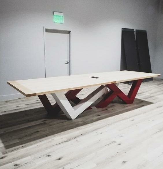 Конференц-стол для переговоров, промышленный дизайн Юлма, 220*120 см