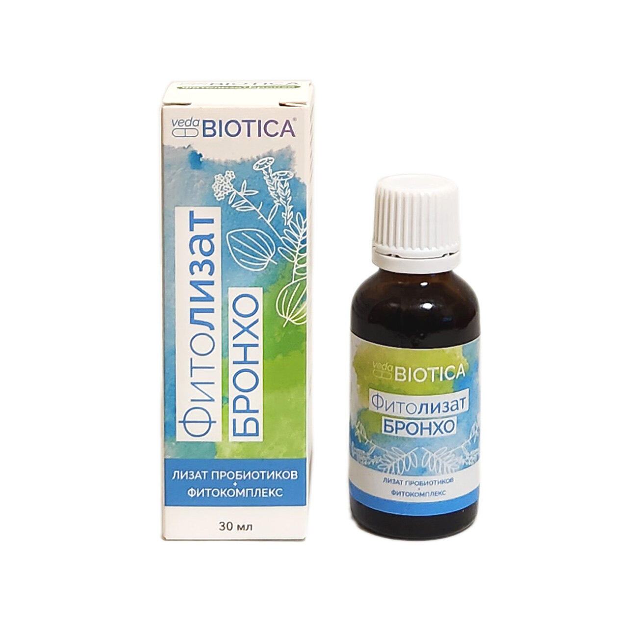 Фитолизат Бронхо, профилактическое средство для поддержания бронхолегочной системы, 30 мл
