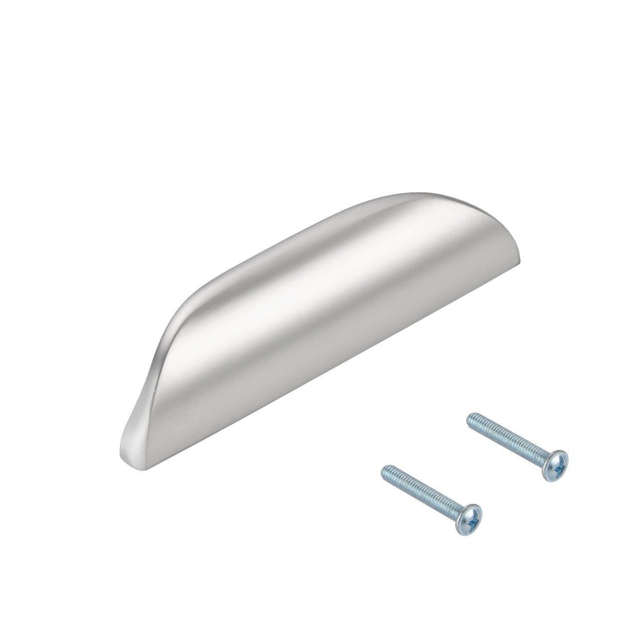 Мебельные ручки - скобы EDSON 4202-64-SCHR (комплект 2 штуки) | матовый хром