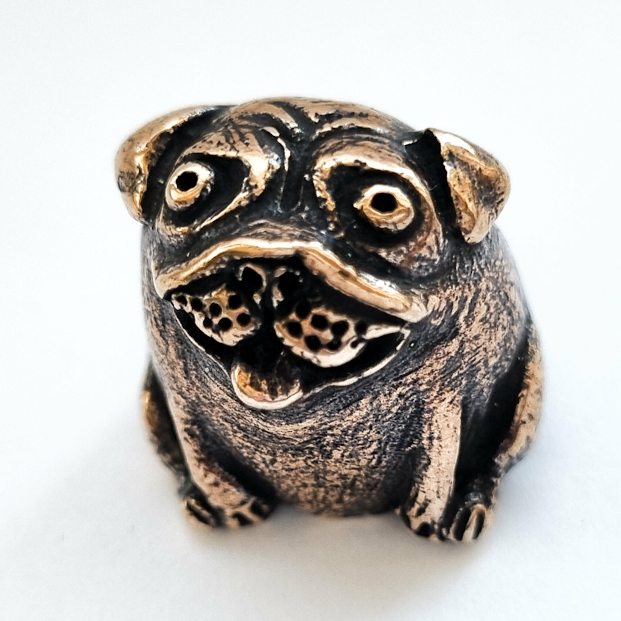 Напёрсток Мопс из Бронзы от Рязанской литейной мастерской