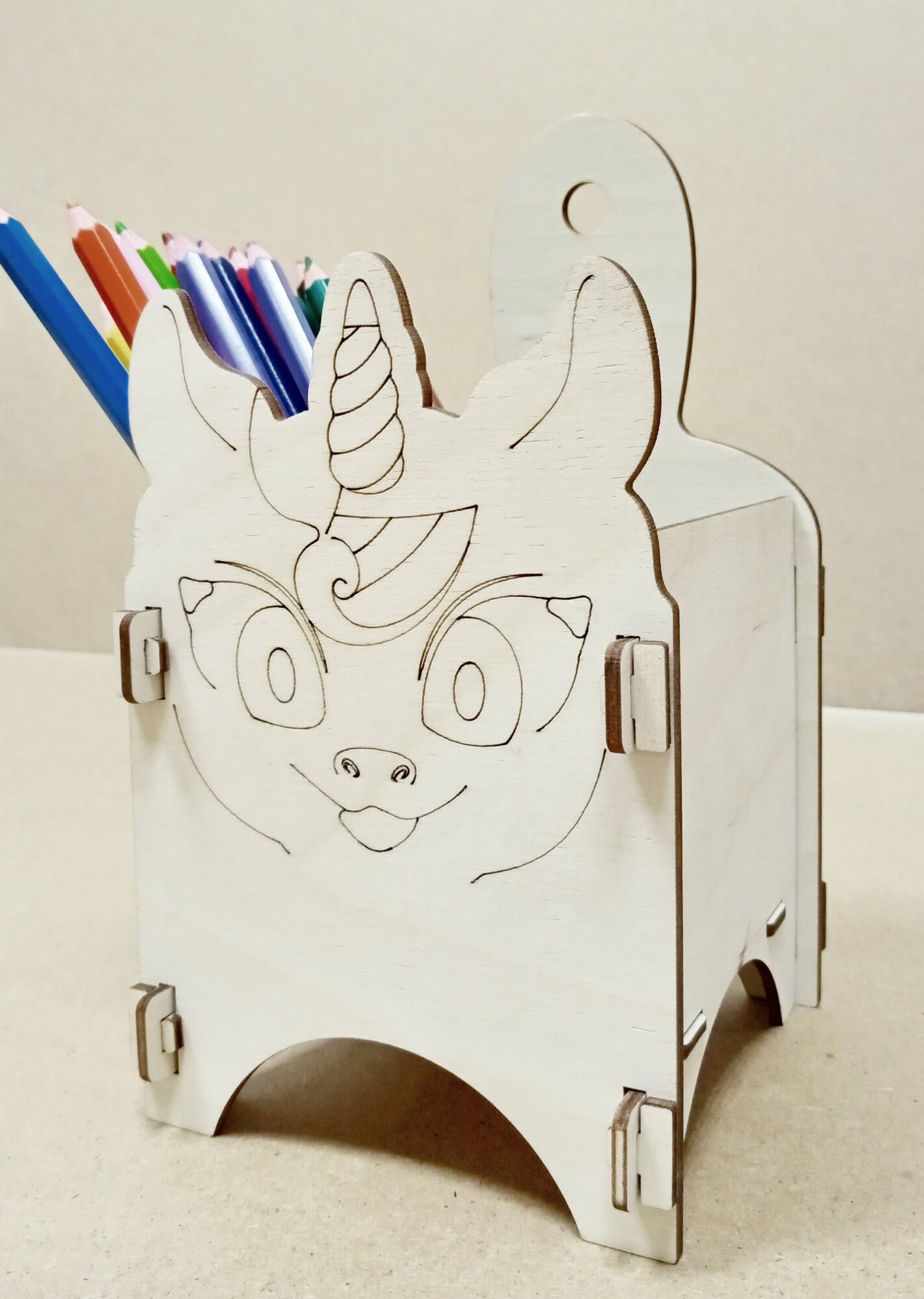 Карандашница Единорог