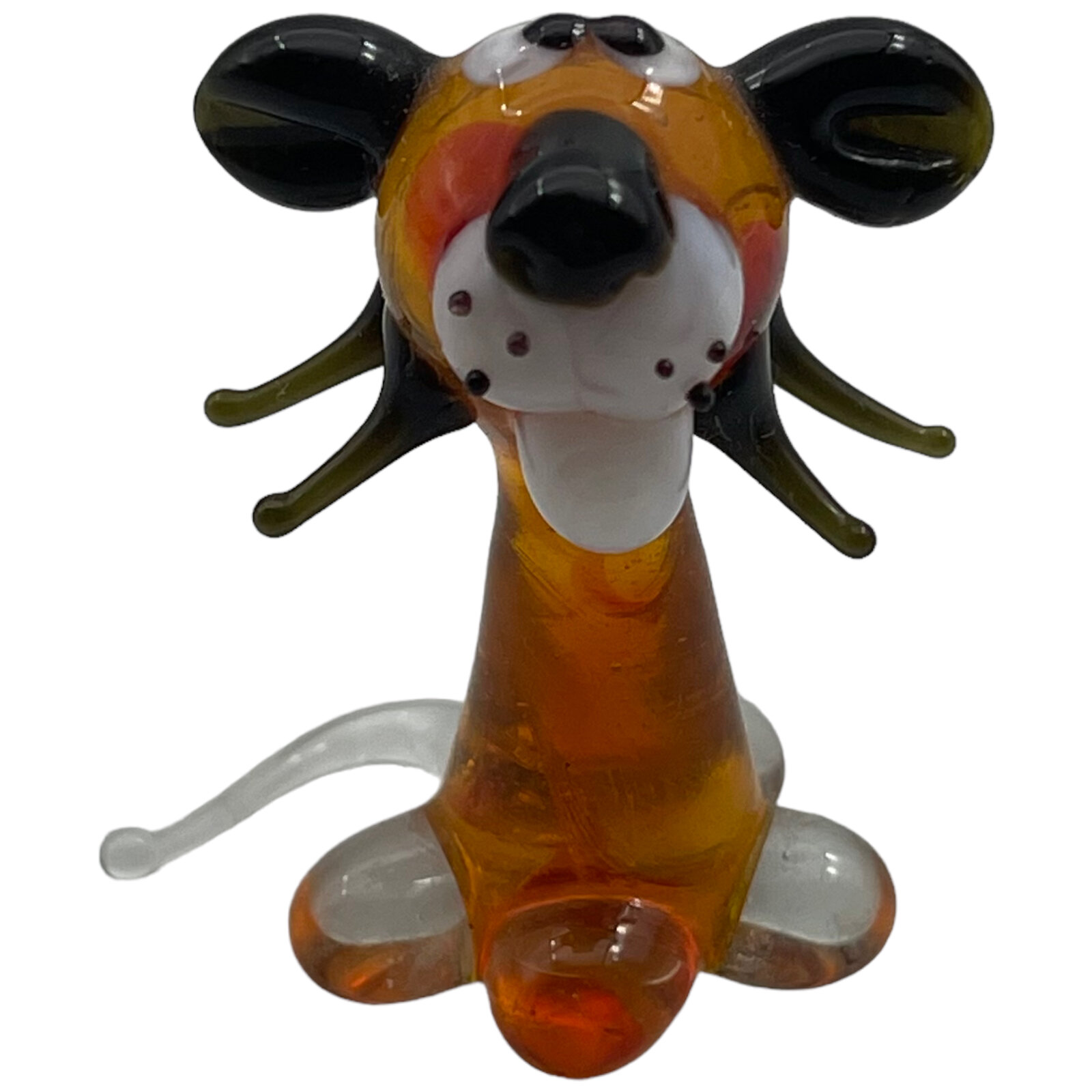 Стеклянная статуэтка "Львёнок" 1995-2000 гг. Россия