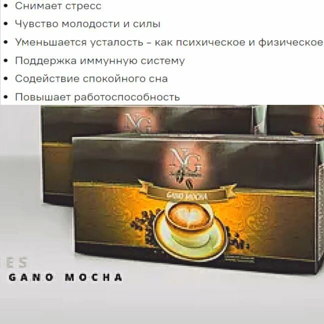 Черный кофе с ганодермой. Био кофе NG Black Koppe