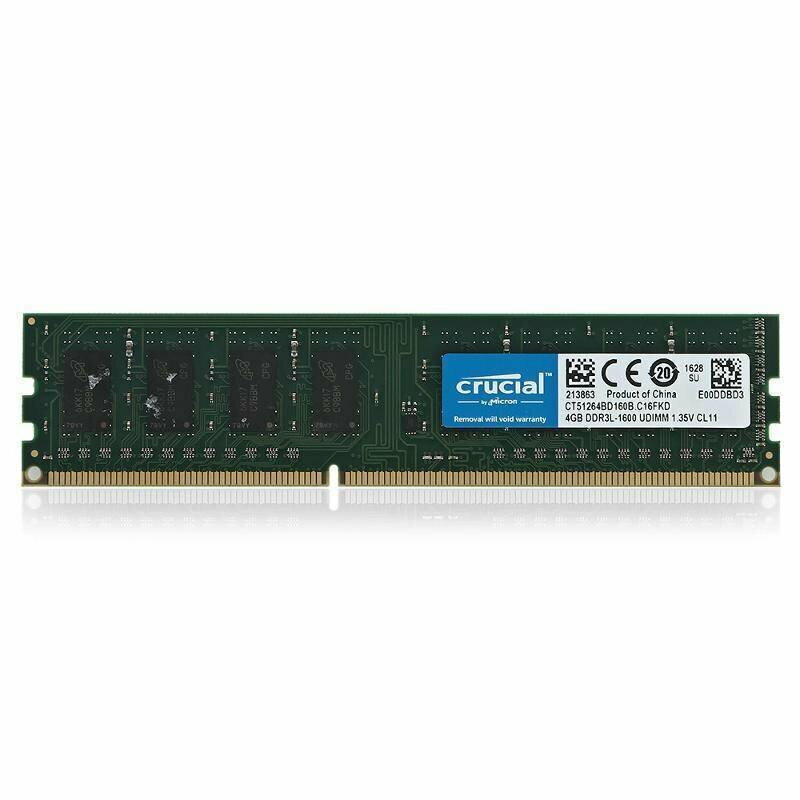 Оперативная память Crucial CT51264BD160BJ DDR3L 4GB БУ