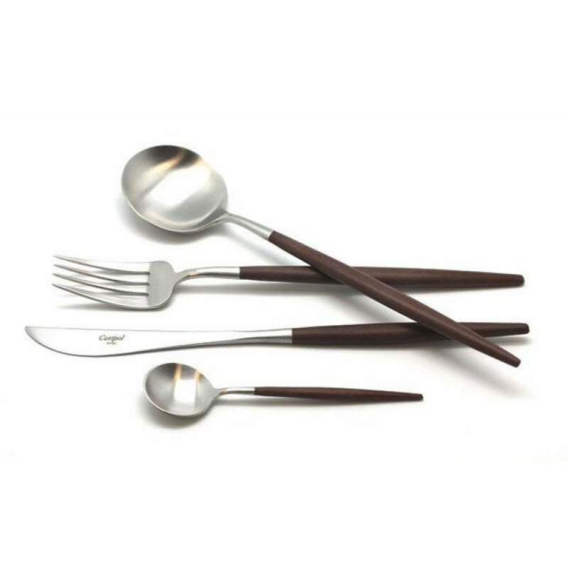 Cutipol Набор столовых приборов GOA BROWN 24 пр. (GO.006. B)
