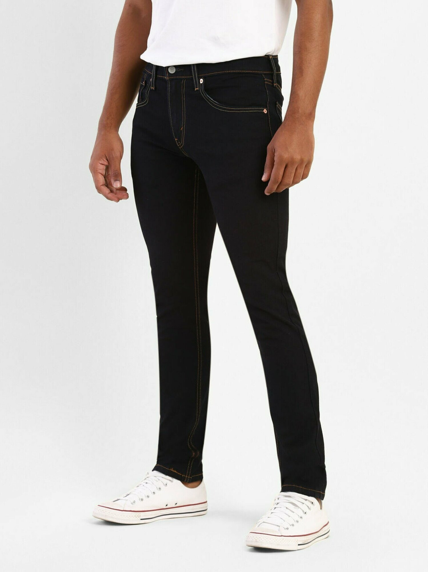 Джинсы скинни LIGHT WASH SKINNY FIT JEANS 
