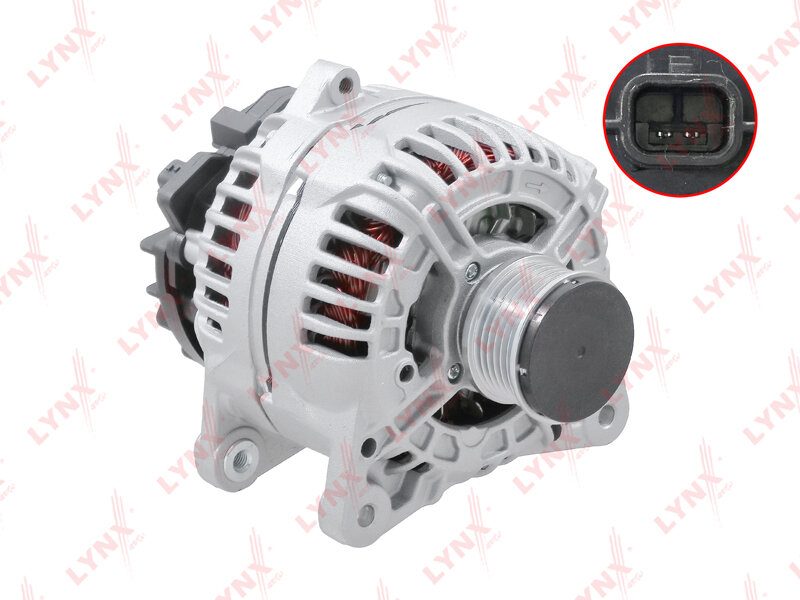Генератор LYNXauto EA-1300. Для RENAULT Рено Captur(Каптюр) II 1.5D 13>/Clio(Клио) III-IV 1.2, 1.5D 05>/Fluence 1.5D 09-17/Grand Scenic(Сценик) JM/JZ 1.5D 04>/Kangoo 1.5D 08>/Laguna/Grandtour III 1.5D 07-15/Megane(Меган) II-IV 1.4, 1.6, 1.5D 02>/Modus 04-