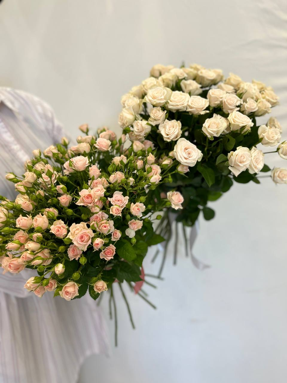 Букет из кустовых роз «Меренга» - 1 букет