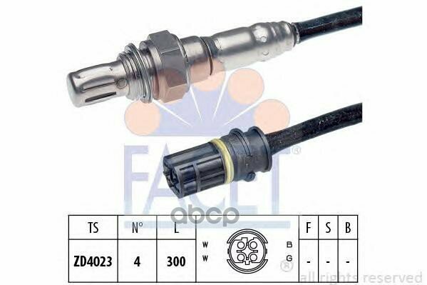Лямбда-зонд BMW 3 III 320 i Facet арт. 107298