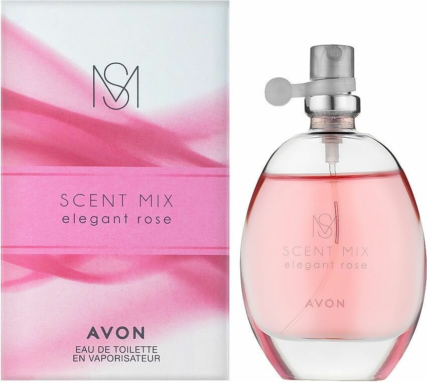 AVON Туалетная вода Scent Mix Elegant Rose, 30 мл