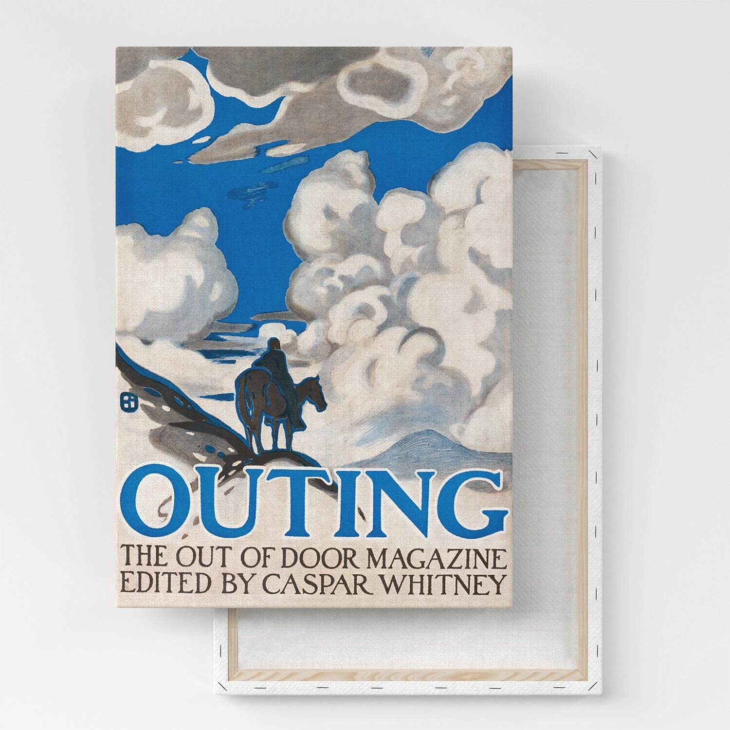 Картина на холсте, репродукция / Эдвард Пенфилд - Outing / Размер 60 x 80 см