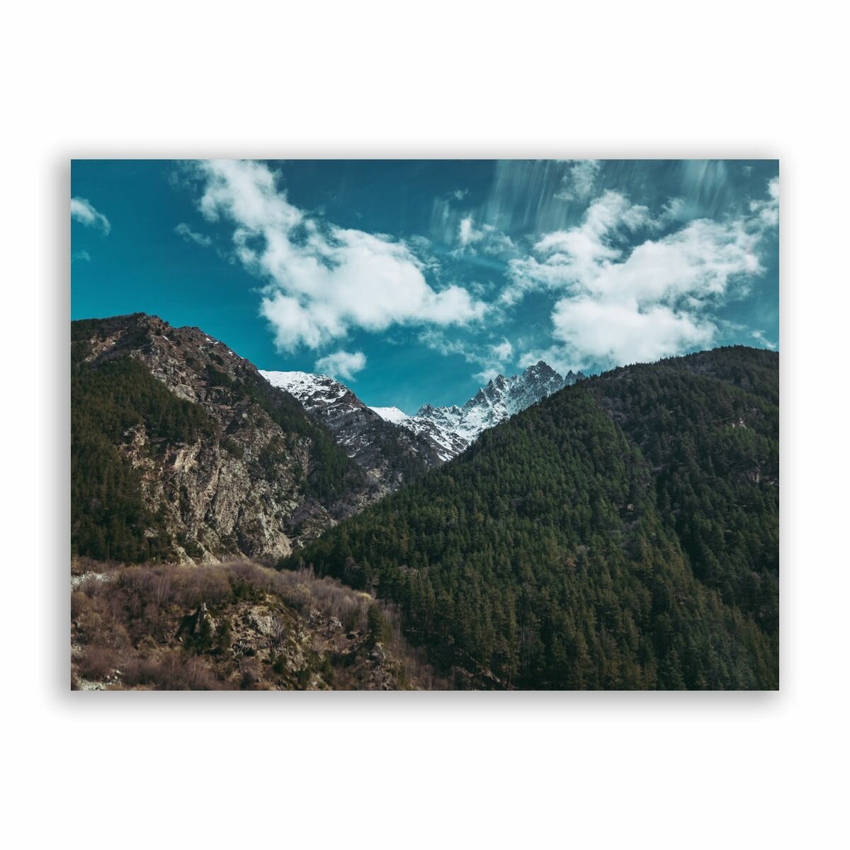 Постер, плакат на бумаге / Эльбрус / Размер 30 x 40 см