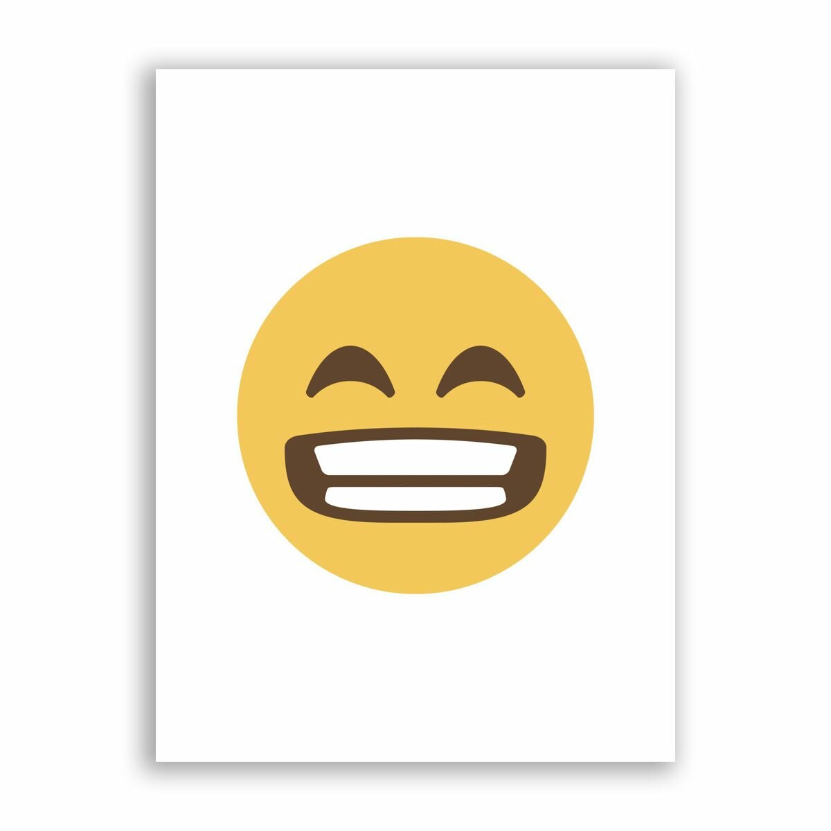 Постер, плакат на бумаге / Emoji / Эмодзи / Размер 60 x 80 см