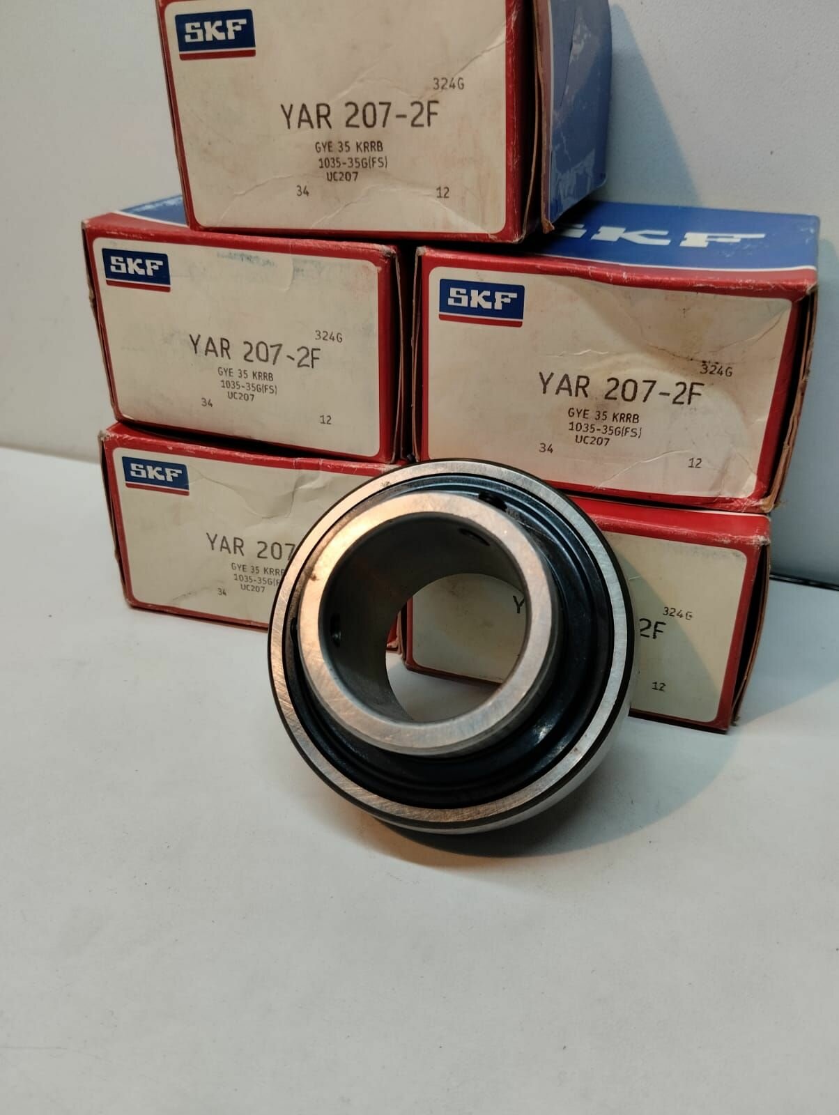 Подшипник YAR 207 -2F (UC207) SKF ITALY размеры (35х72х42,9)мм