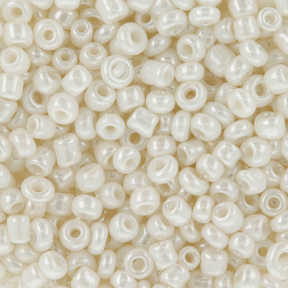 Бисер "Zlatka" круглый GR 11/0 10 г №0964 молочный