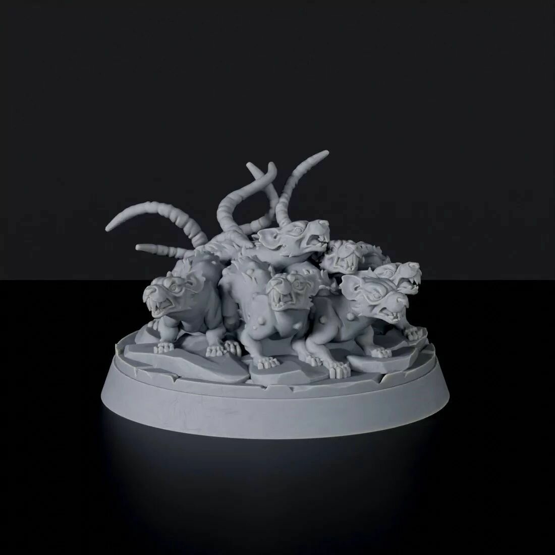 Миниатюра D&D "Гигантские крысы" 32 мм (DnD, Dungeons & Dragons, ДнД, Подземелья и Драконы, Pathfinder)