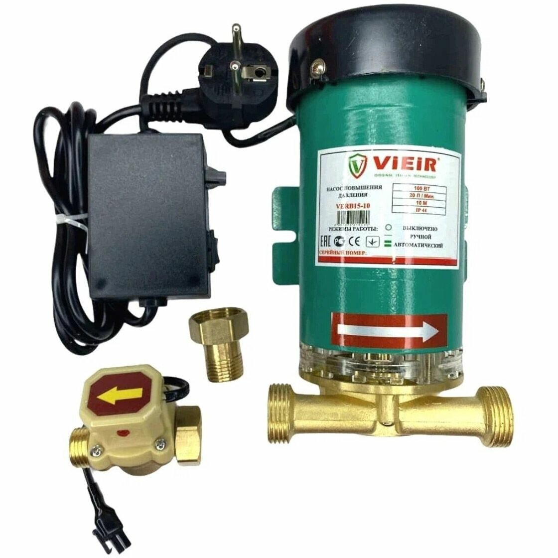 Насос повышения давление Vieir (Виеир) (VERB15-10)