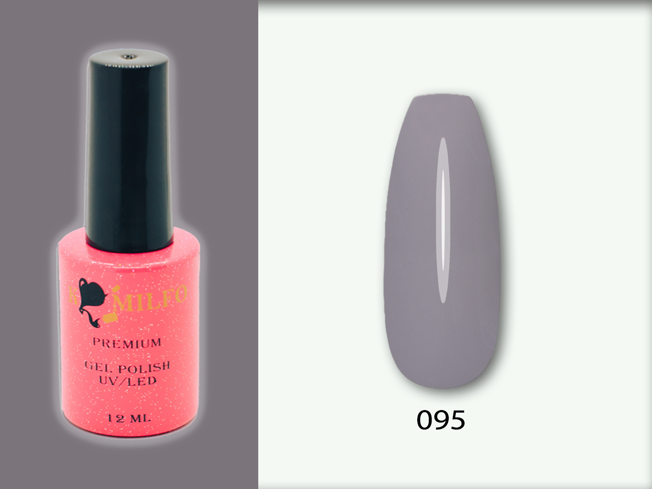 095 KOMILFO гель лак 12 мл.