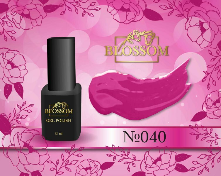 40 BLOSSOM гель лак 12мл.