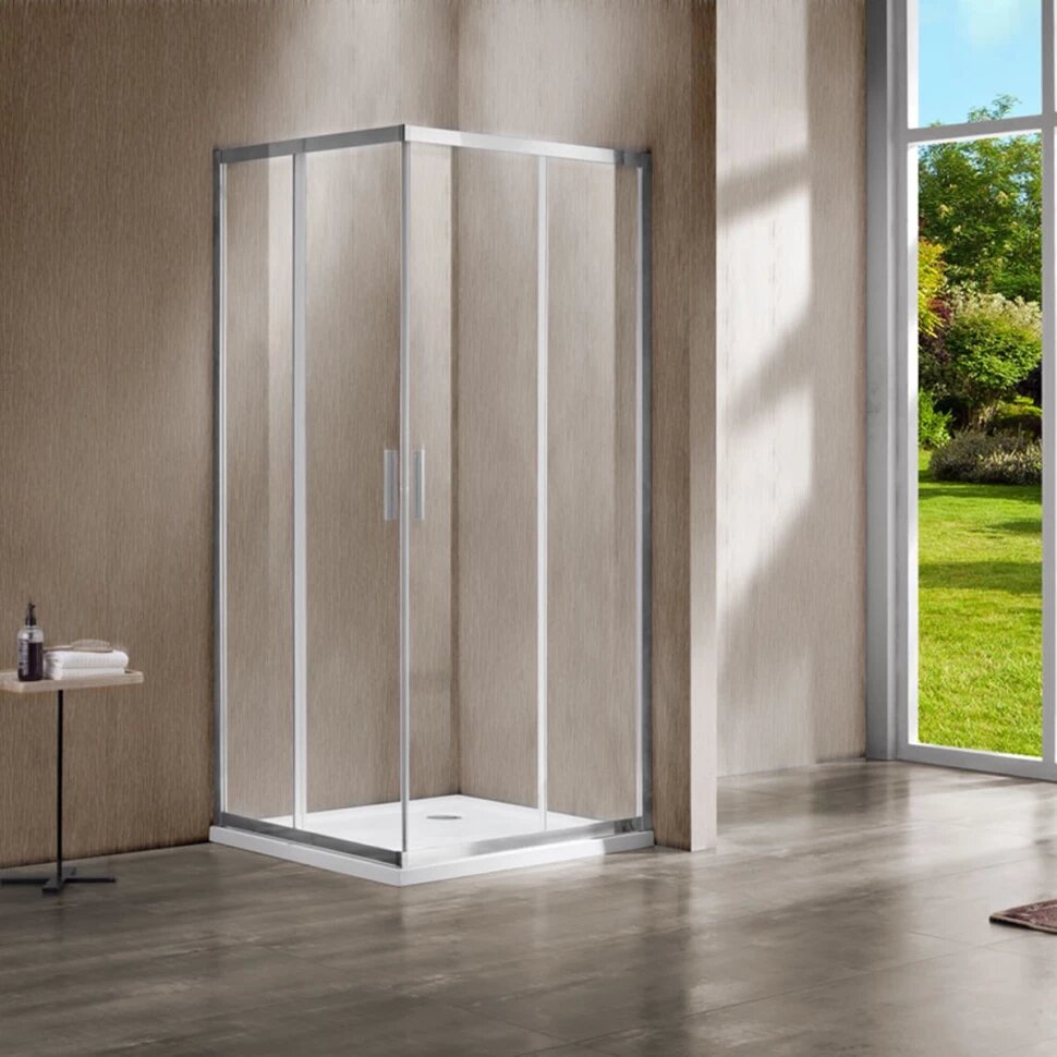 Душевой уголок 120x100 см Vincea Garda VSS-1G1012CL прозрачное