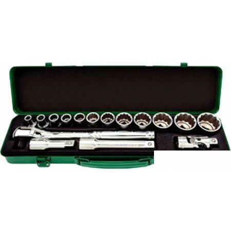 Набор торцевых головок Toptul GCAD1604 16 предметов