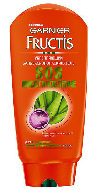 Garnier Бальзам для волос Fructis SOS восстановление, 200мл