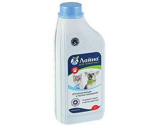 Дезинфицирующее средство Лайна 1л ветеринарное
