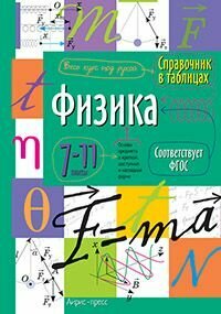 Справочник в таблицах. Физика 7-11 класс Айрис-Пресс 2023