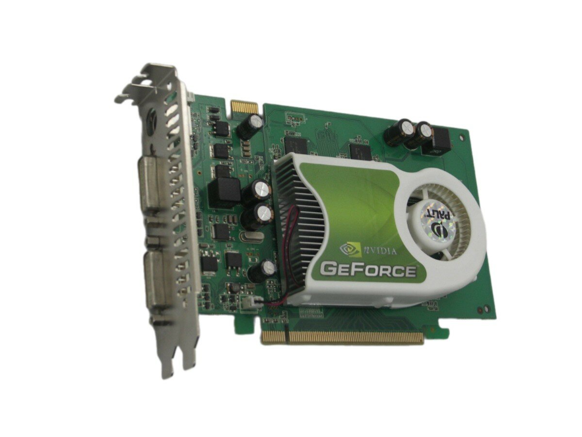 Видеокарта 256Mb GeForce 8600 GT, PALIT 8600GT PCI-E 256MB DDR3 TV-OUT 2DVI, M7, PCI-E