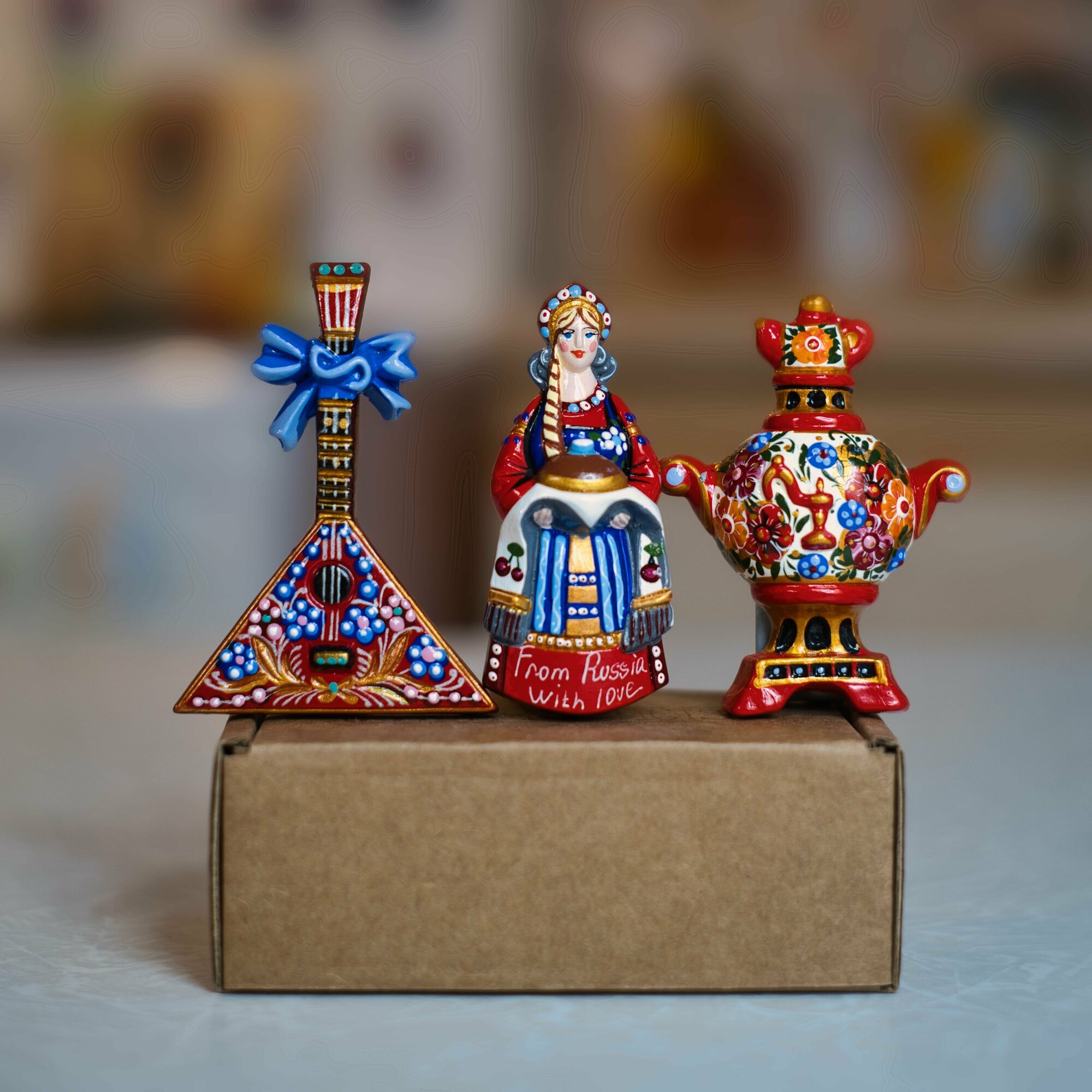 Русь Красная набор фигурок-магнитов на холодильник