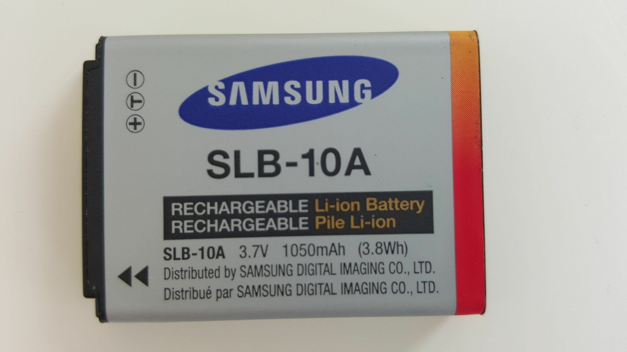 Аккумулятор Samsung SLB-10A 3.7v 1050mAh серия ES • HZ • NV • L • M • P • SL • TL • WB