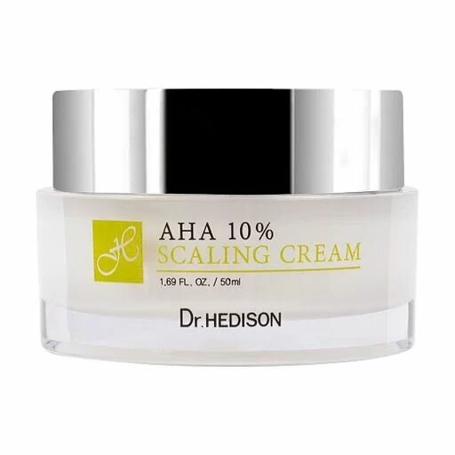 DR.HEDISON Отшелушивающий крем для лица AHA 10% (50 мл)