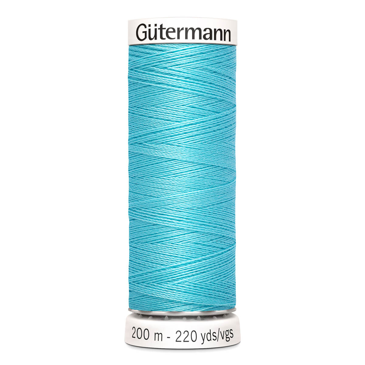 Нитки швейные для всех материалов Gutermann Sew-all, 200 м (028 бирюзово-голубой), 5 шт