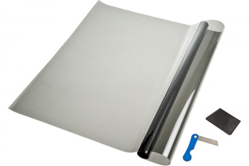 Пленка тонировочная Megapower Light Black 50х300см, черная 37%, блокировка УФ-70% ИК-13%