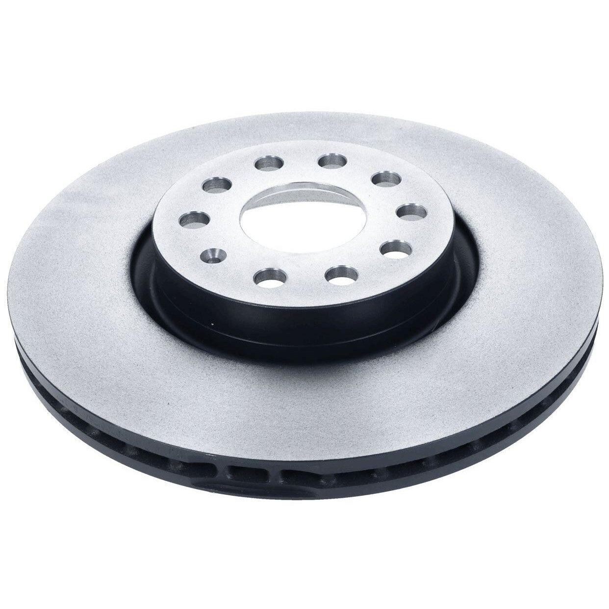 Тормозной диск TRW DF4464S, передний мост, вентилируемый, серый