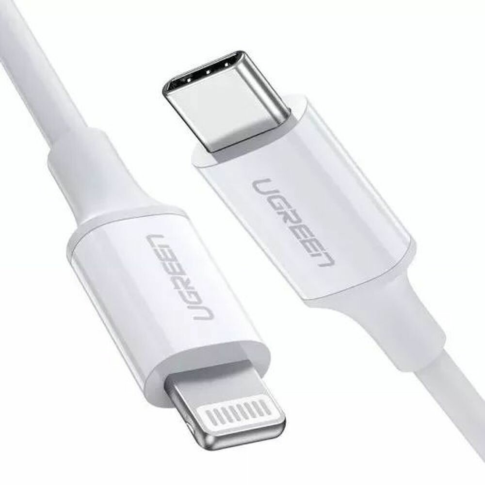 Кабель Ugreen US171 USB-C to Lightning Cable (2 метра) белый (60749)