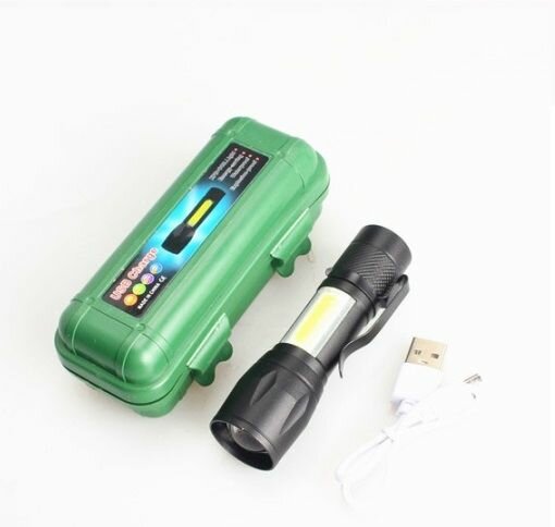 Фонарь светодиодный 513 CREE XP-E 3W с USB интерфейсом и проводом