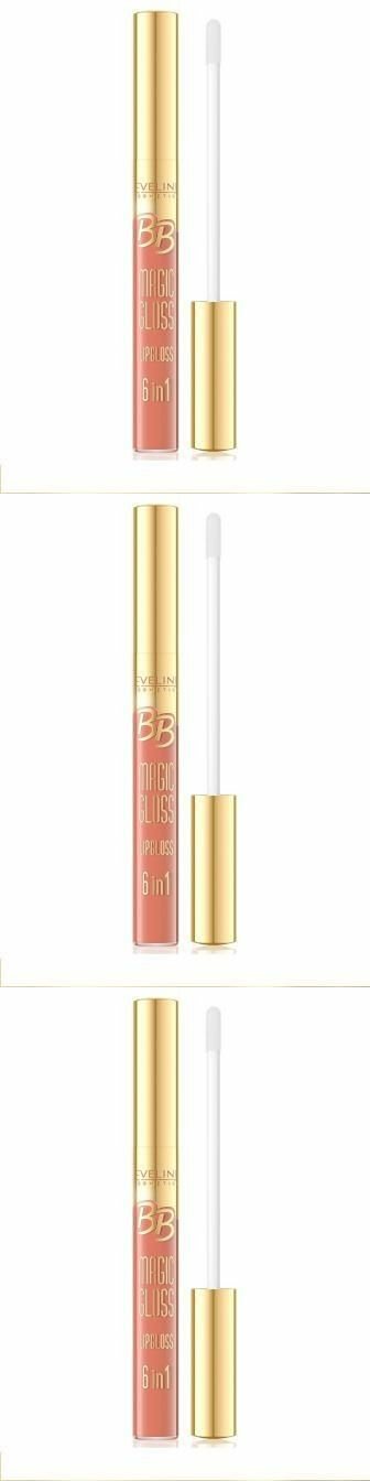 Eveline Cosmetics Блеск для губ Bb Magic Gloss, № 602, 9 мл, 3 шт.