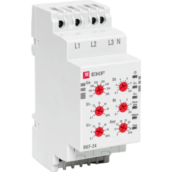 Реле контроля фаз Ekf RKF-24, rkf-24