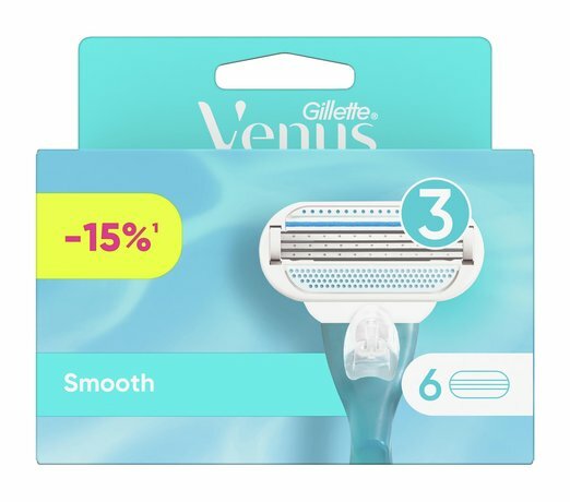 Gillette Venus Smooth 6 Набор из шести сменных кассет к бритве 100мл