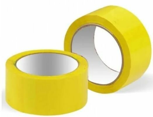 Клейкая лента 48 мм x 50м желтый