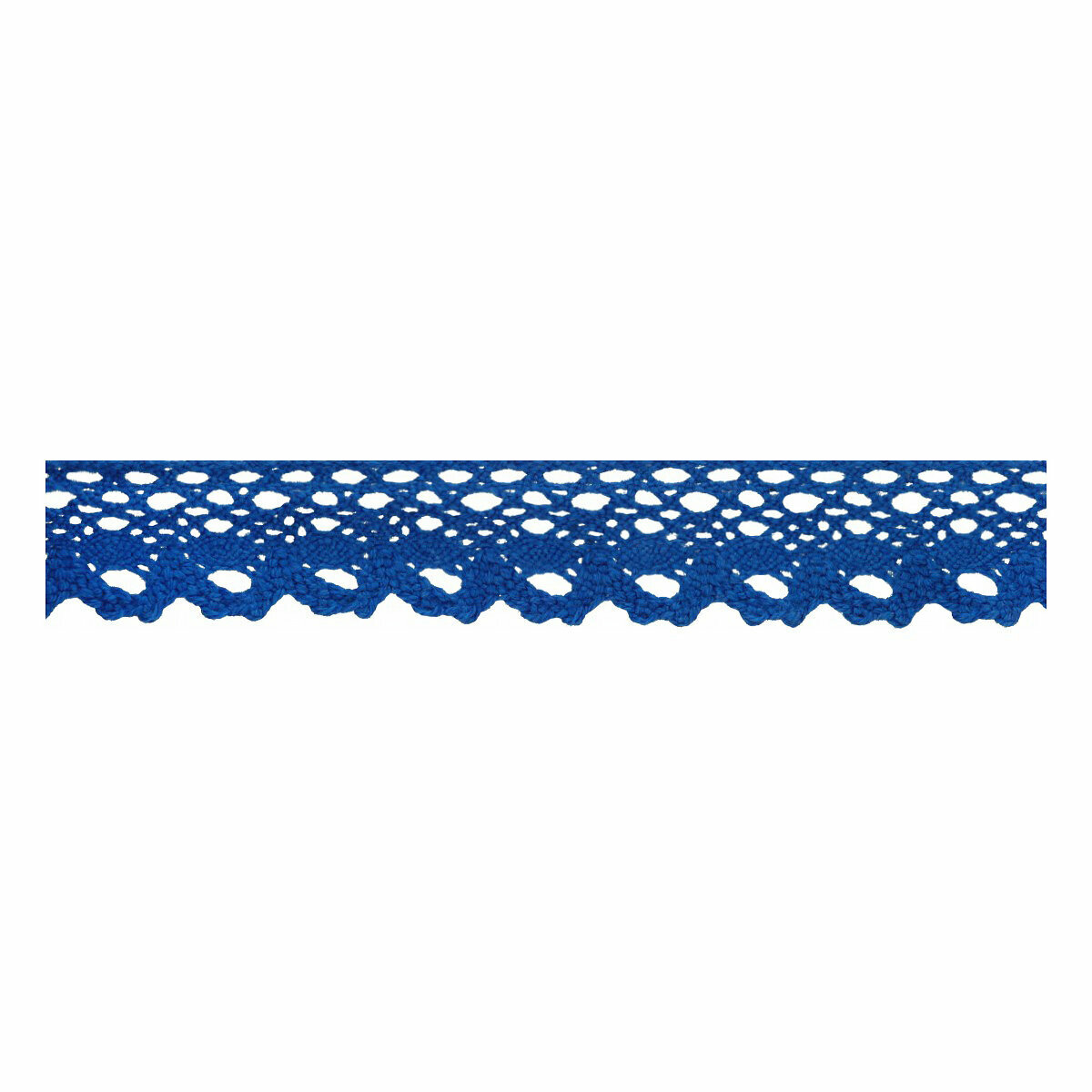 "Gamma" кружевная лента HVK-40 фасовка 15 мм 3 м СК/Распродажа №040 синий