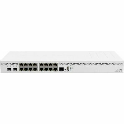 MikroTik Маршрутизатор 1U 19 RM MikroTik CCR2004-16G-2S+ 16 портов 1Гбит/сек. + 2 порт SFP+, управляемый (ret)