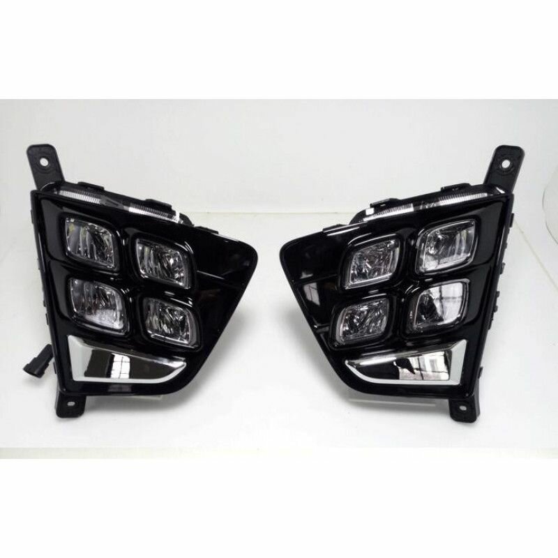 Светодиодные ДХО "кубики льда" для Hyundai Creta 2016-2020